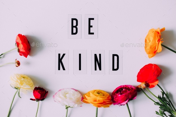 Be kind , wallpaper Stock Photo by ElinaVeresk | PhotoDune