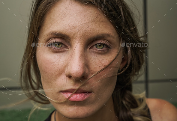 Real woman portrait Stock Photo by phoenixproduction | PhotoDune