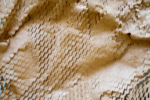 Perforated packing paper background Stock Photo by phoenixproduction
