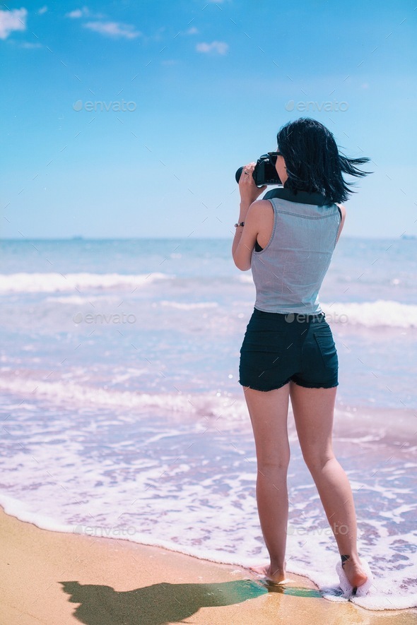 Snapping on the beach Stock Photo by Kohanova | PhotoDune