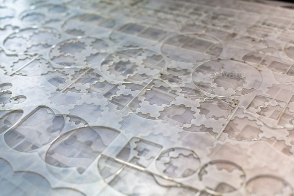 Cnc laser plastic texture cutout Stock Photo by Chibelek | PhotoDune