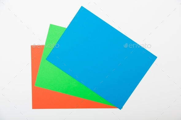RGB paper isolated Stock Photo by Chibelek | PhotoDune