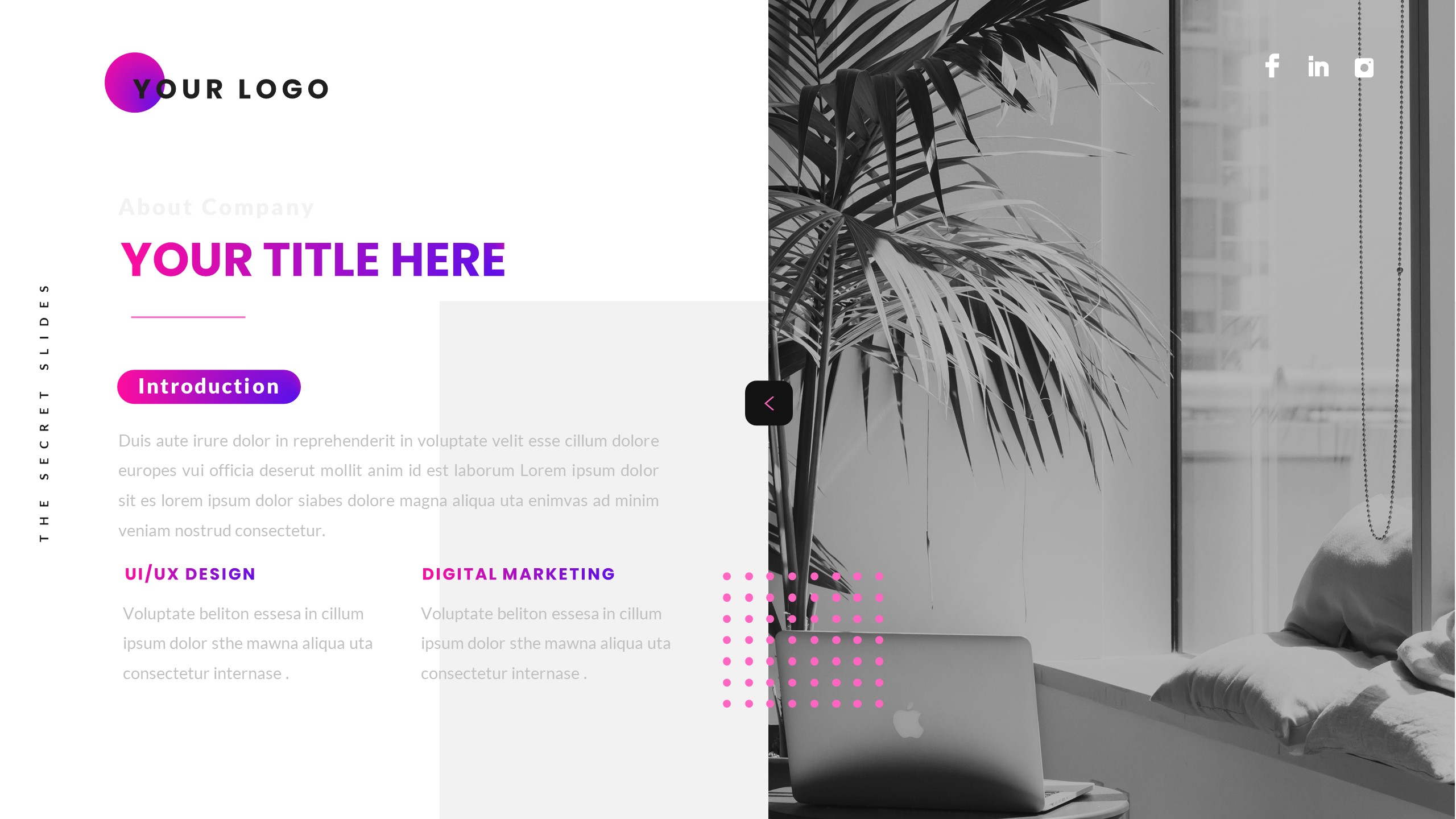 The Secret Slides - Google Slides Presentation Template, Presentation ...