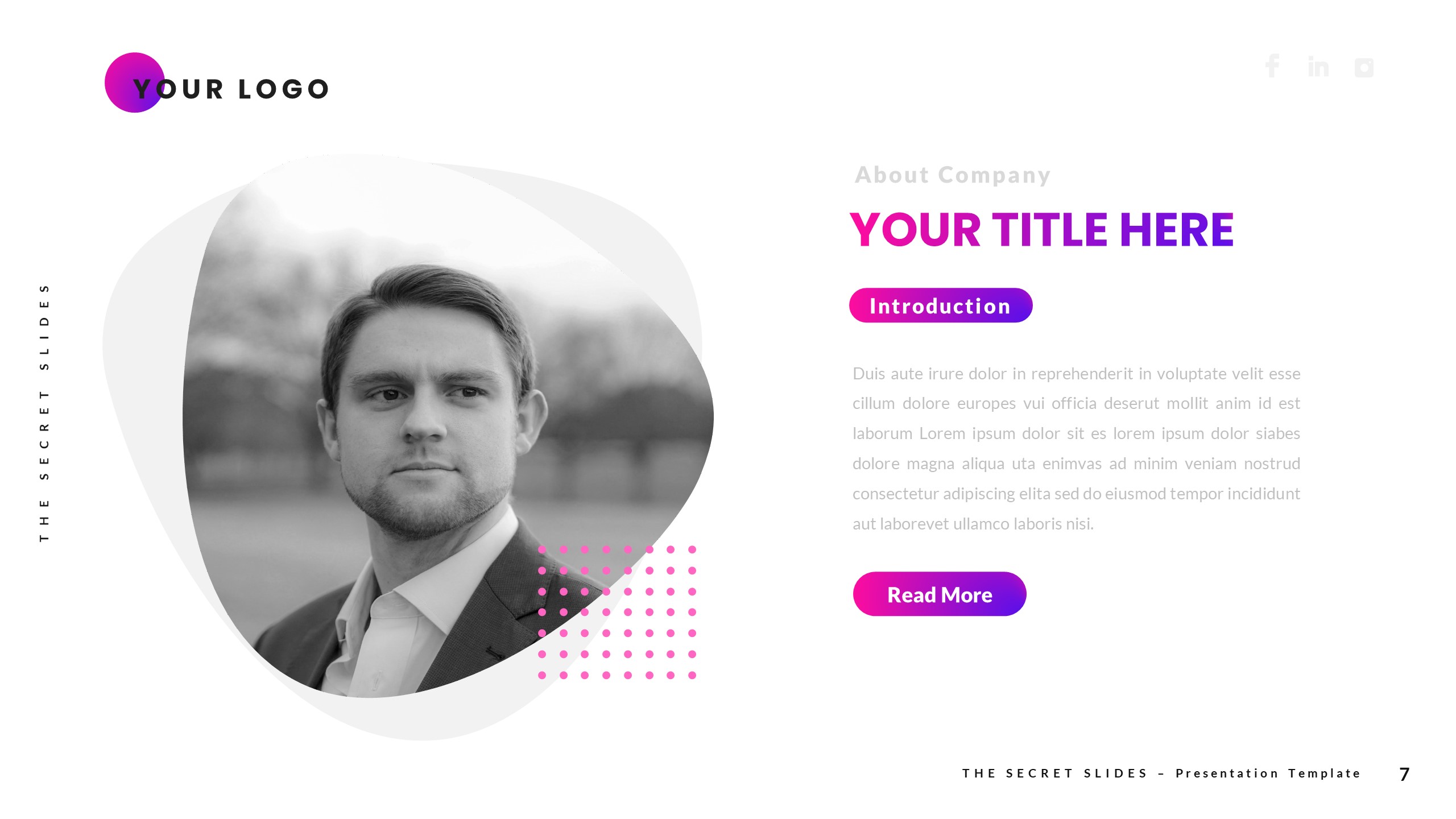 The Secret Slides - Google Slides Presentation Template, Presentation ...