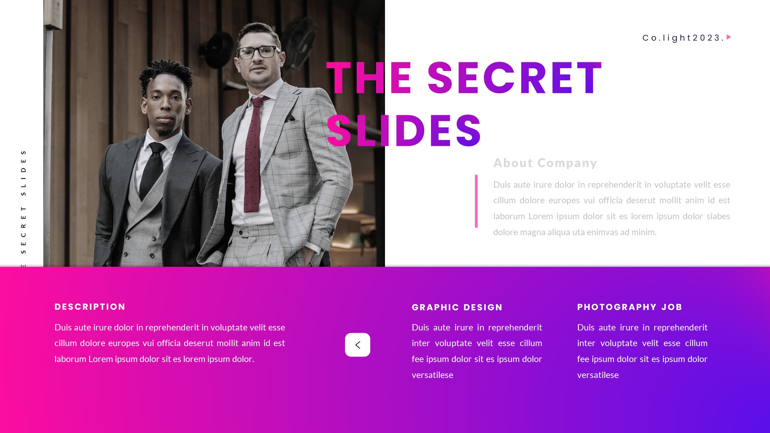 The Secret Slides - Google Slides Presentation Template, Presentation ...