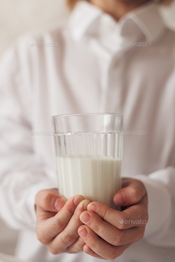 Milk is one of the most important foods in a person's life. Stock Photo ...