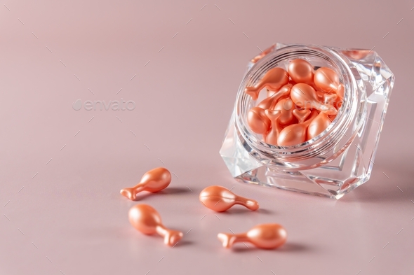 Travel-friendly serum capsules with rejuvination formula for healthy ...