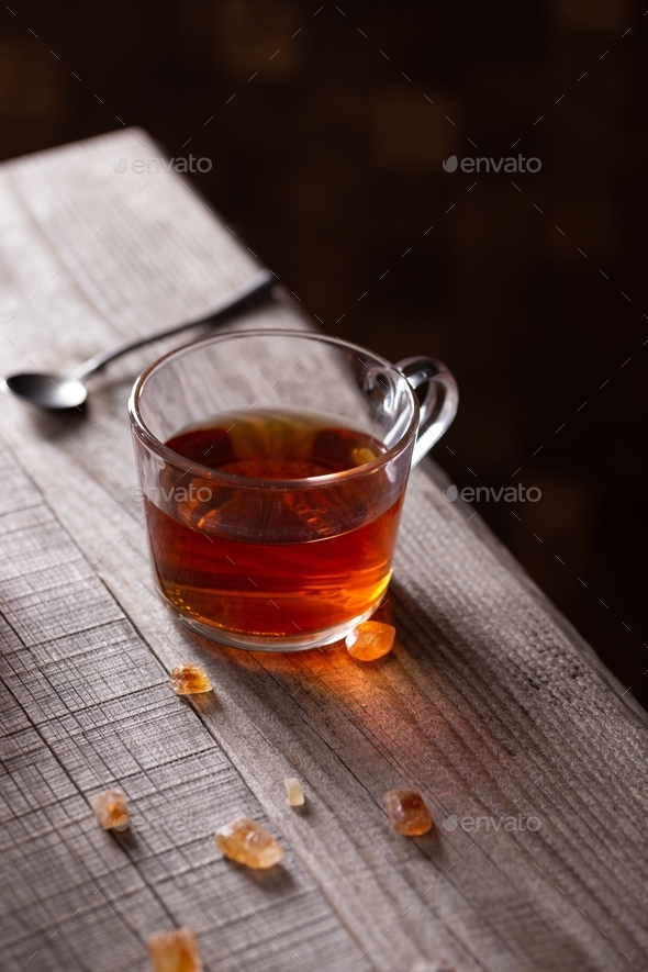 Cup of tea with sugar Stock Photo by Tati_honey | PhotoDune