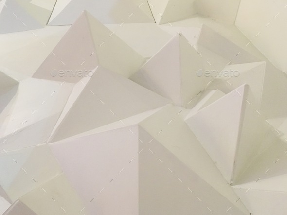 White triangles in white background shapes Stock Photo by reinasmyth