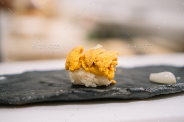 Uni Sushi Stock Photo by wikornr | PhotoDune