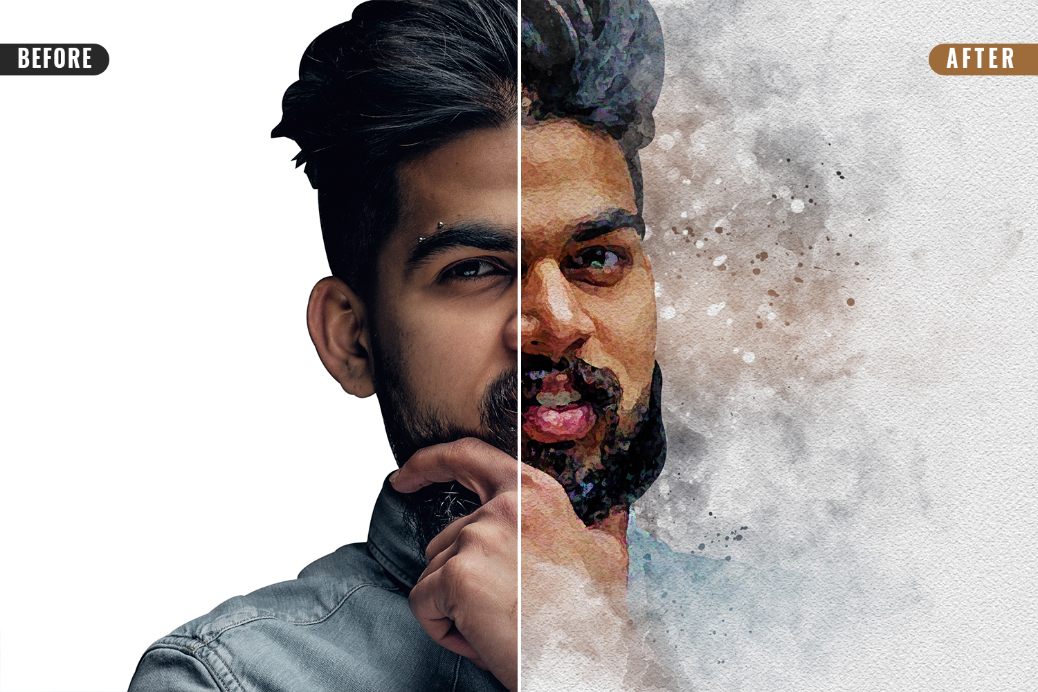 Watercolor Effect, Add-ons | GraphicRiver