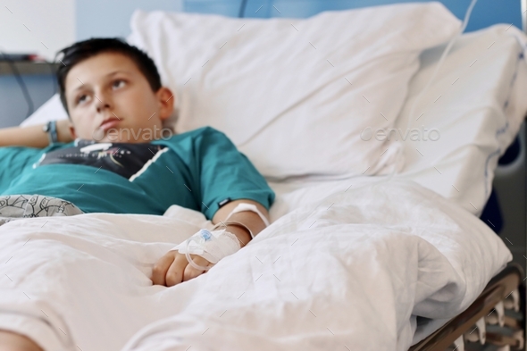 Patient in the hospital. Stock Photo by NatalieZera | PhotoDune