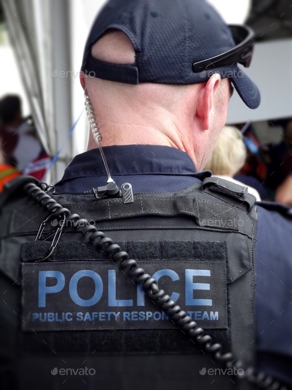 Police officer on duty, law enforcement Stock Photo by iheartcreative