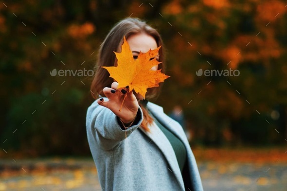 People in fall Stock Photo by inapashkina | PhotoDune