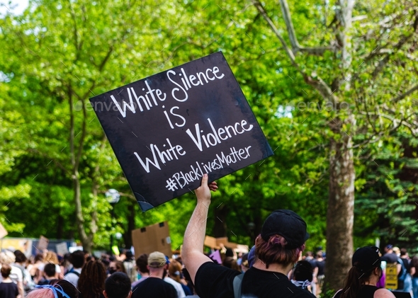 White Silence is White Violence Stock Photo by jennimareephoto | PhotoDune