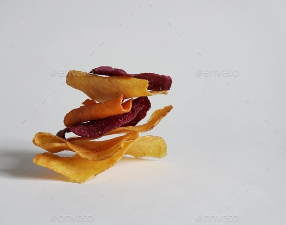 Stack of chips Stock Photo by polga2 | PhotoDune