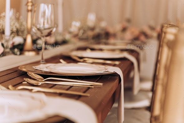 Fancy Formal table setting event decor Stock Photo by Elisall | PhotoDune