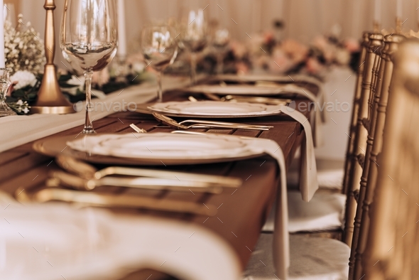 Fancy Formal table setting event decor Stock Photo by Elisall | PhotoDune
