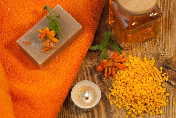 Body oil, Spa still life, Stock Photo by TTereza | PhotoDune