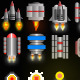 Sprite Sheet For Space Games, Game Assets | GraphicRiver