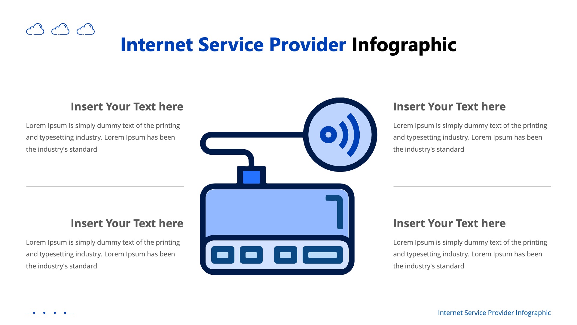 Internet Service Provider Infographic PowerPoint, Presentation Templates