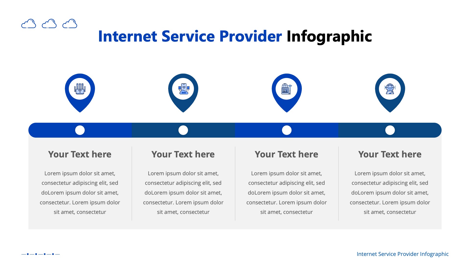 Internet Service Provider Infographic PowerPoint, Presentation Templates