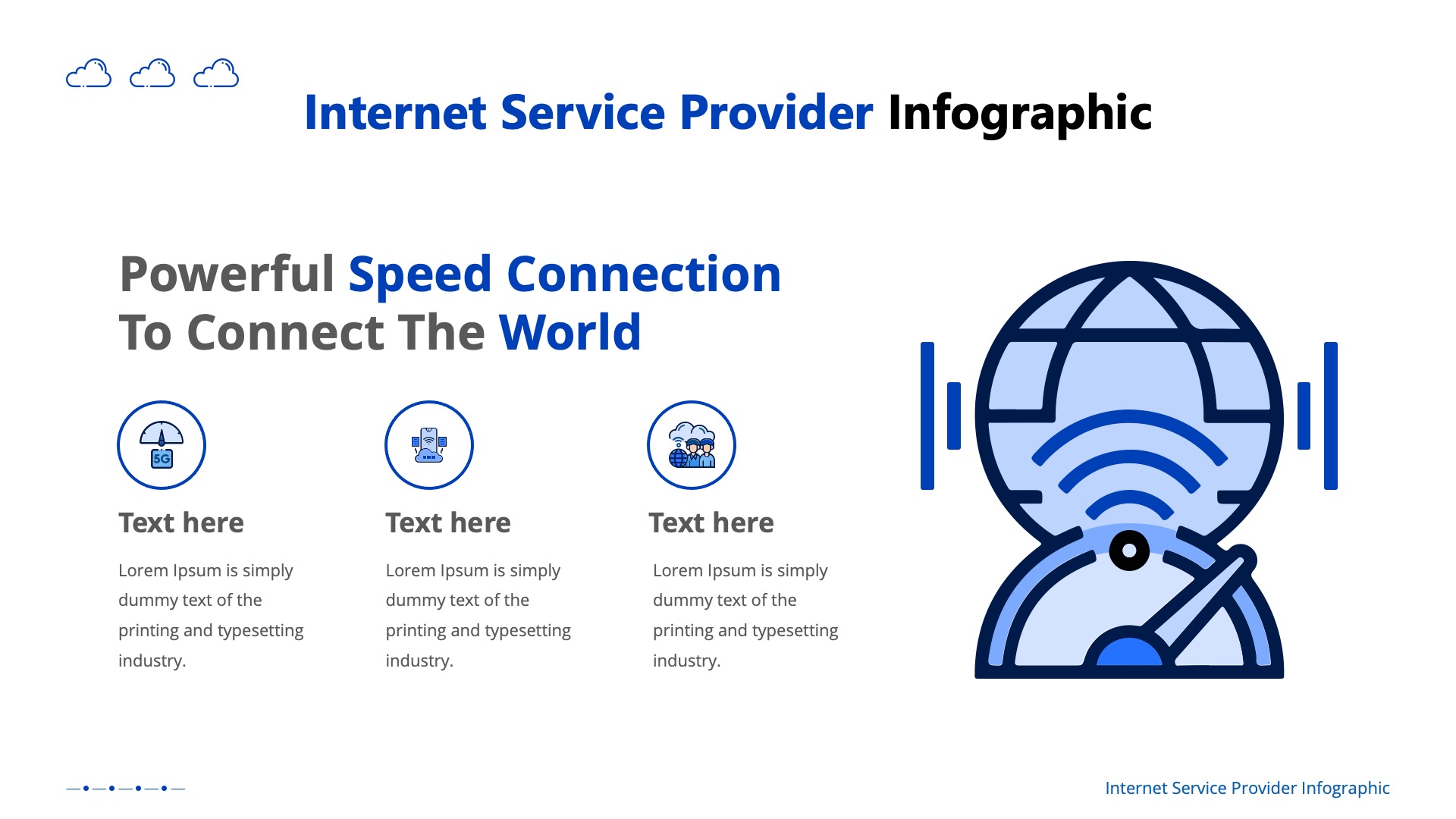 Internet Service Provider Infographic PowerPoint, Presentation Templates