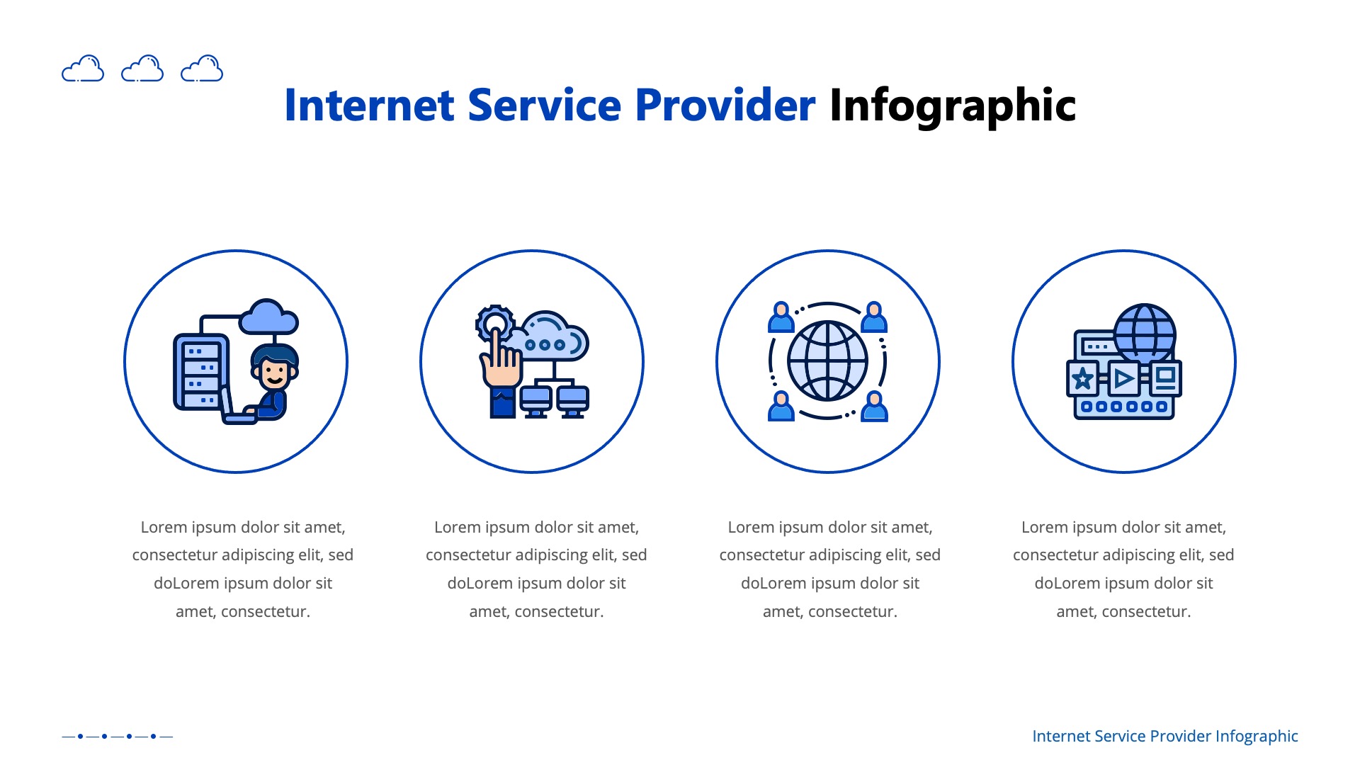 Internet Service Provider Infographic PowerPoint, Presentation Templates