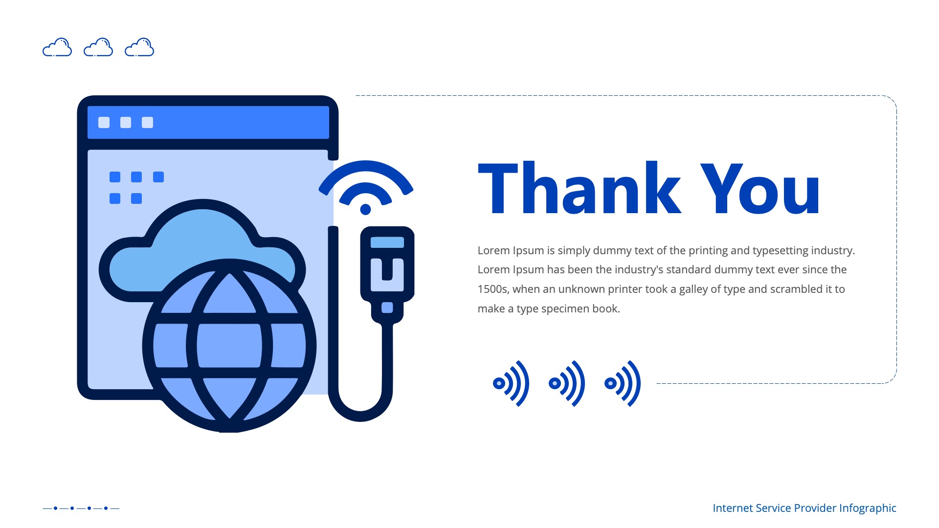 Internet Service Provider Infographic PowerPoint, Presentation Templates