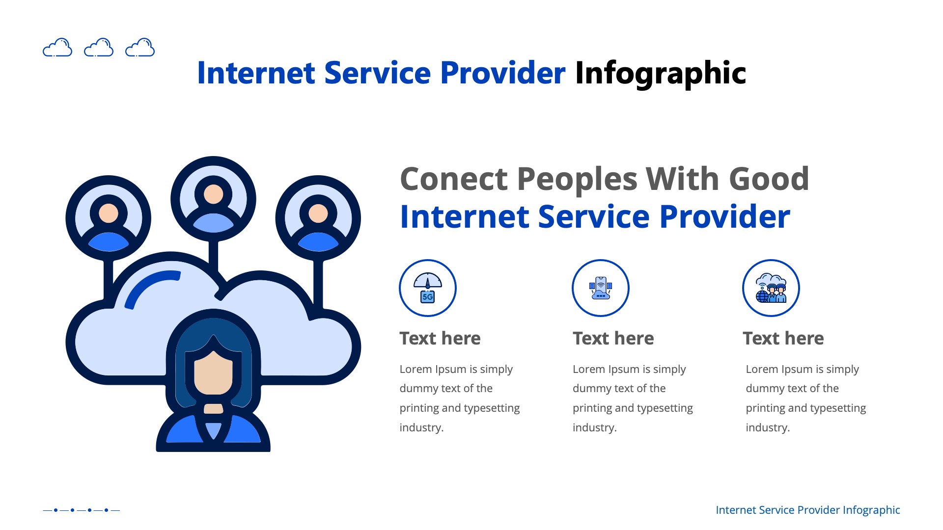 Internet Service Provider Infographic PowerPoint, Presentation Templates