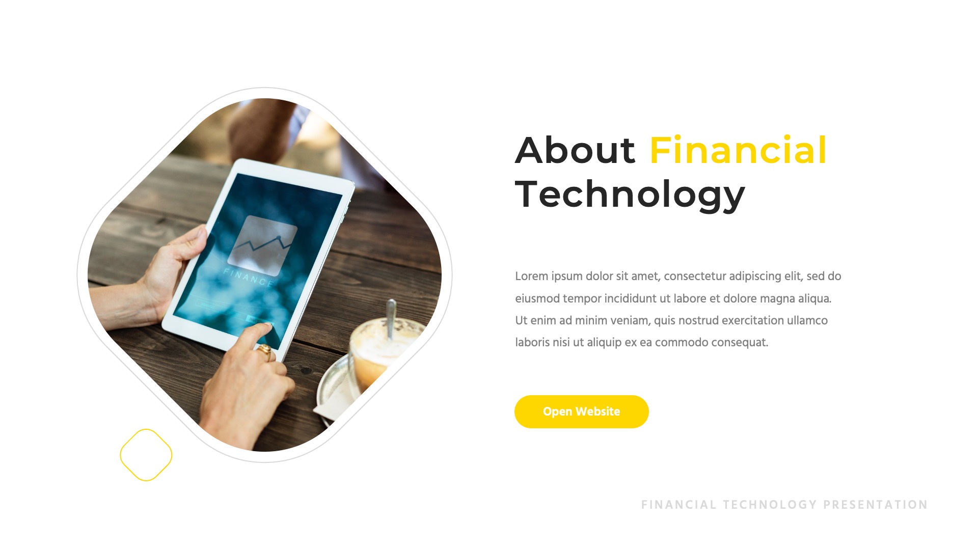 Moneasy - Financial Technology Presentation Keynote, Presentation Templates