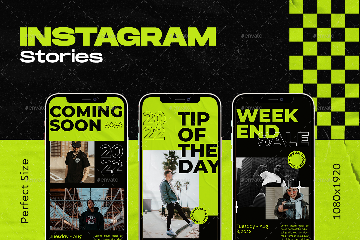 Onixs Streetwear Fashion Instagram Template by Shinrastudio | GraphicRiver