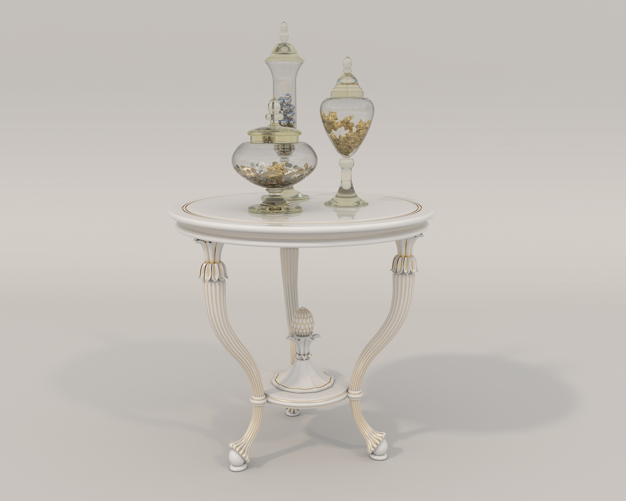 European Style Coffee Table and Armchairs 2 by nhattuankts | 3DOcean