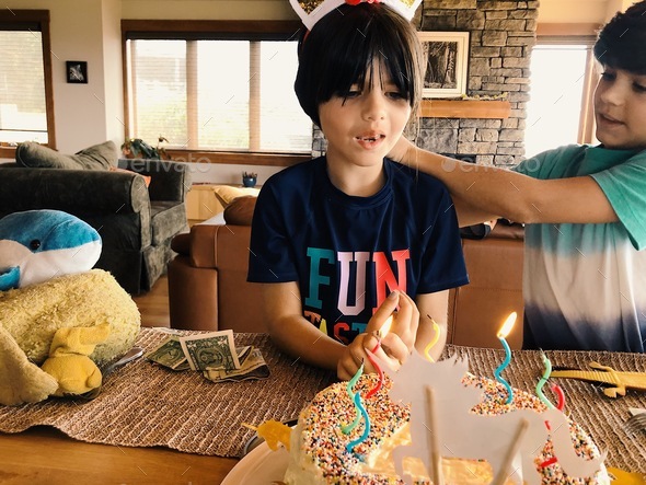 Make a wish Birthday party Stock Photo by nikmock | PhotoDune