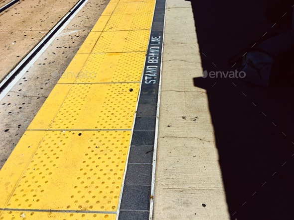 Stand behind the line Stock Photo by nikmock | PhotoDune