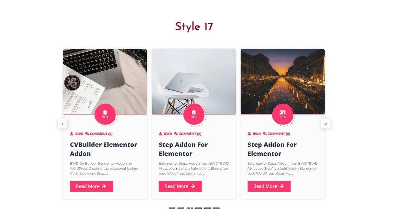Creative Post Carousel Addon for Elementor by BestWpDeveloper | CodeCanyon