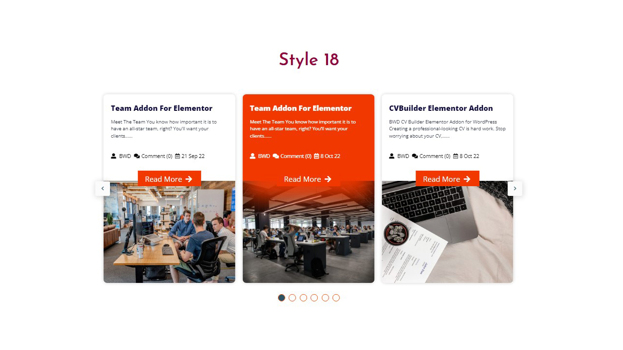 Creative Post Carousel Addon For Elementor By Bestwpdeveloper Codecanyon