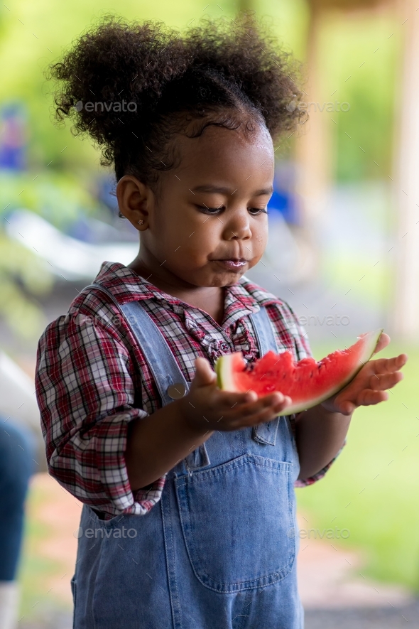 child eating watermelon Stock Photo by kckate16 | PhotoDune