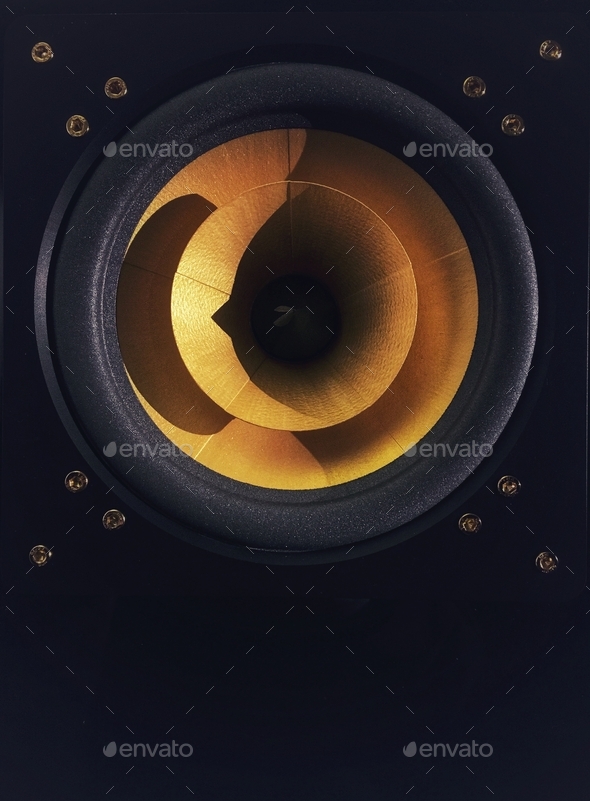Loudspeaker- detail Stock Photo by nicgorski | PhotoDune