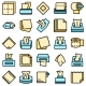Tissue Icons Set Vector Flat, Vectors | GraphicRiver
