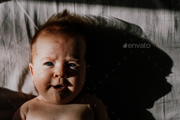 Little baby girl with shadow Stock Photo by Foksia | PhotoDune