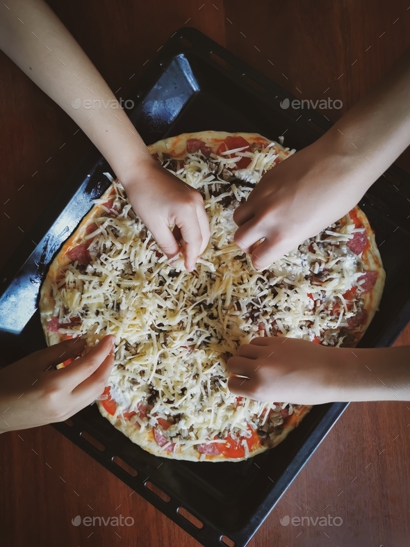 Step by step cooking pizza Stock Photo by dargog1 | PhotoDune