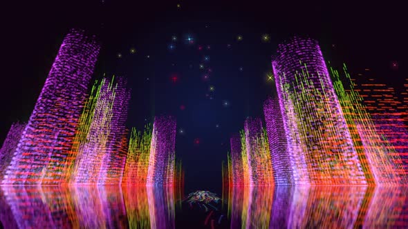 Sci Fi City Loop, Motion Graphics | VideoHive