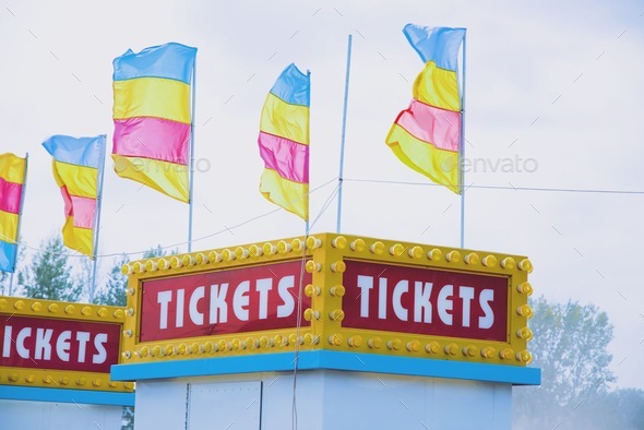 State fair ticket booth. Stock Photo by be_design | PhotoDune