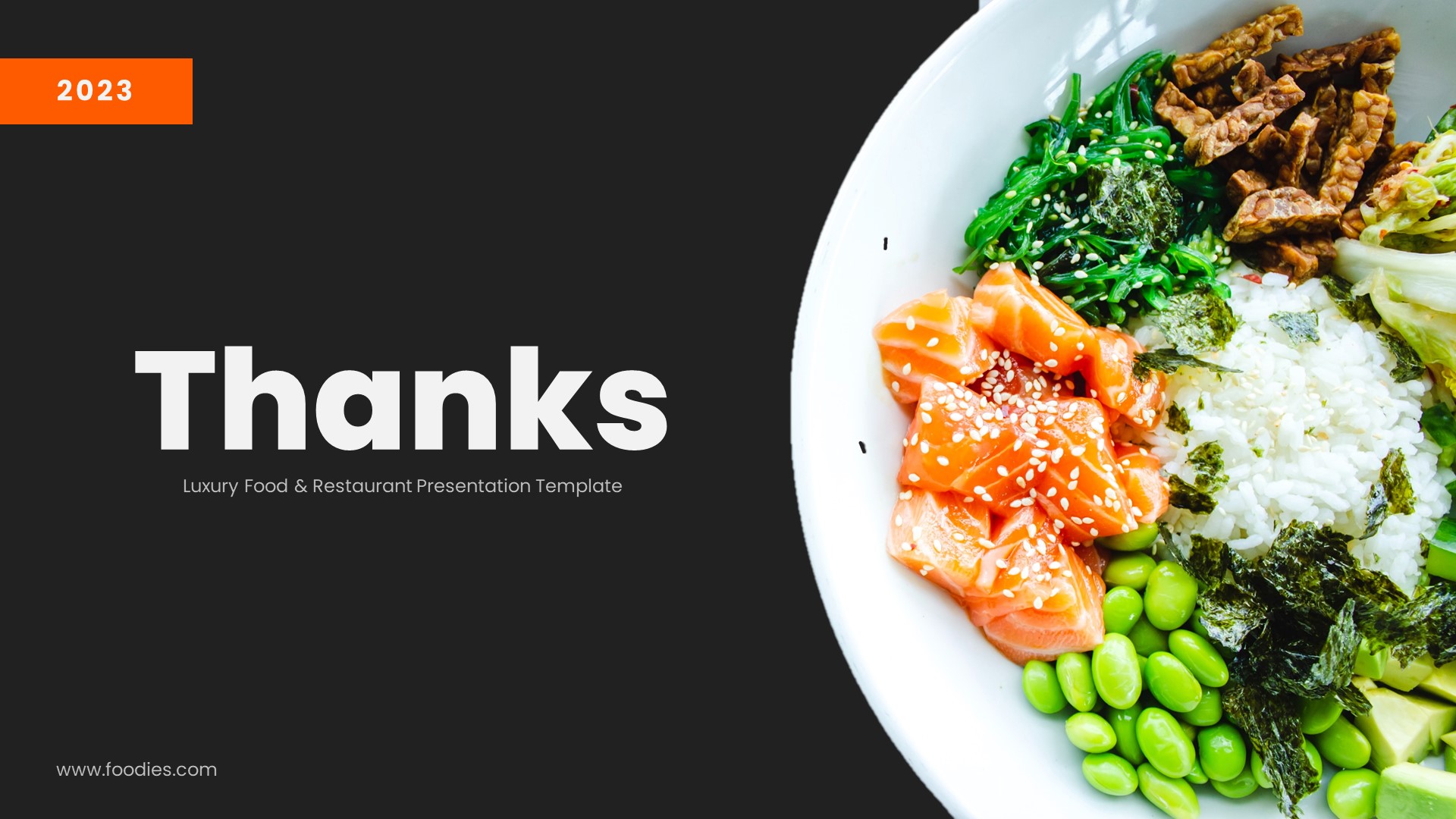 Foodies - Luxury Food & Restaurant Powerpoint Template, Presentation ...