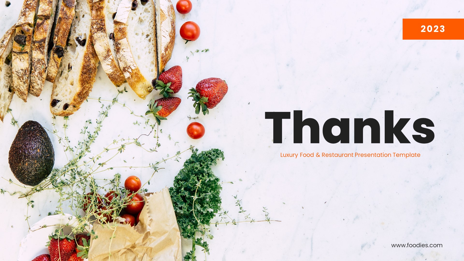 Foodies - Luxury Food & Restaurant Powerpoint Template, Presentation ...