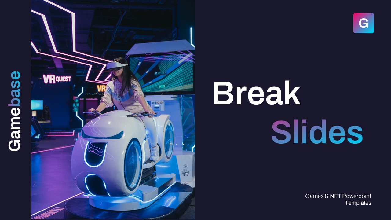 Gamebase - NFT & Game Studio Powerpoint Template, Presentation Templates