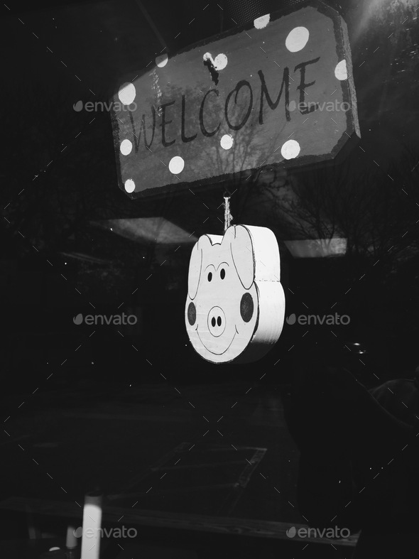 Welcome piggy face Stock Photo by ashishk75 | PhotoDune