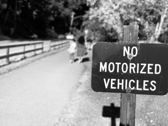 No motorized vehicle signboard Stock Photo by ashishk75 | PhotoDune