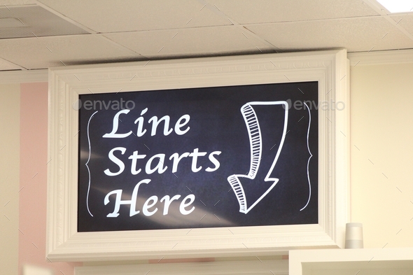 Line starts here. Make a line Stock Photo by ashishk75 | PhotoDune